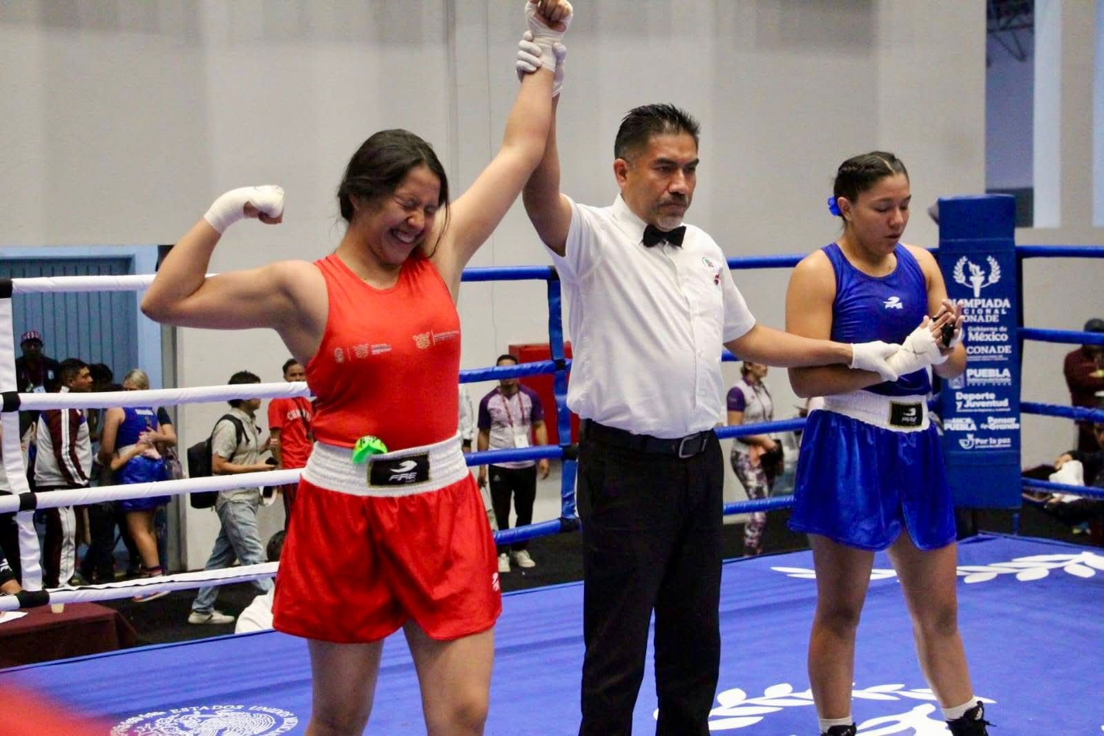 Amaranta Leyva avanza a la gran final de boxeo en la Olimpiada Nacional ...