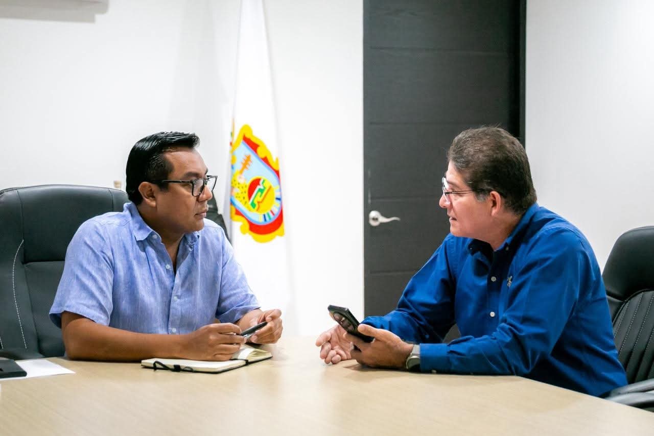 Simón Quiñones Orozco, sostuvo una reunión de trabajo con el presidente ...
